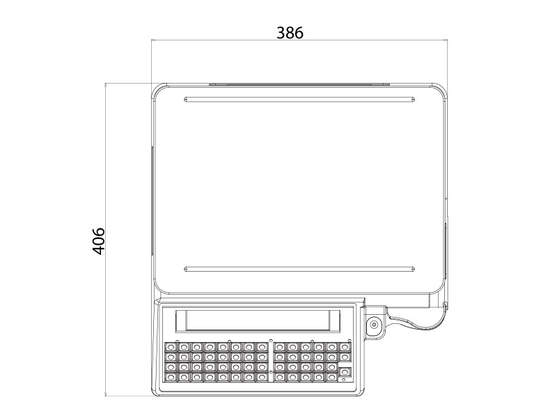 DIGI SM-320B digital weighing scale with a printer based